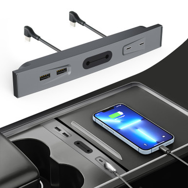 Tesla USB Hub for Tesla Model 3 Tesla Model Y 2023 2022 2021, Multi ...