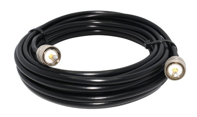 SUIRONG RG8x Coaxial Cable 100ft, CB Coax Cable, UHF PL259 Male to Male ...