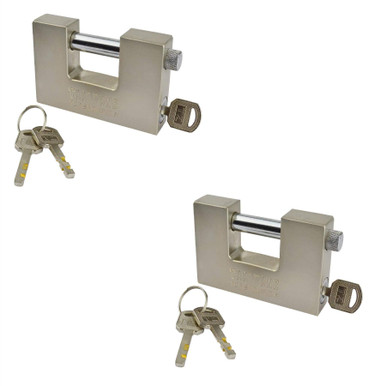 Padlock Steel Security Shutter Lock Container Door 100mm Rotating ...