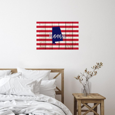 Independence Day Home Alabama Wall Art Stickers Custom State Pride ...