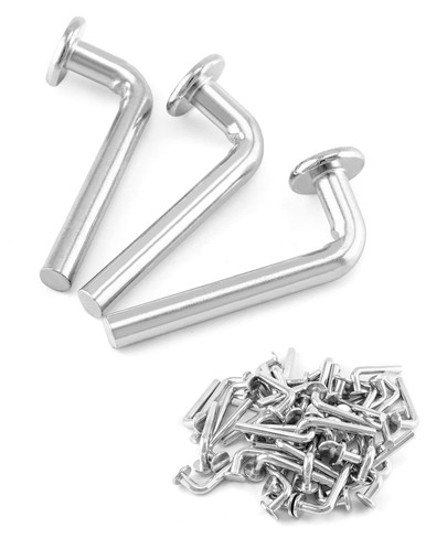 QWORK Pallet Rack Drop Pin, 50 Pcs M8x57mm Accessory Shelving System ...