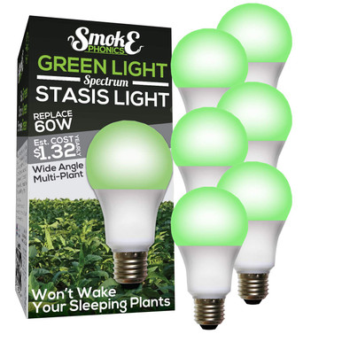 SmokePhonics Green Spectrum LED Hydroponic Stasis Night Cycle Plant ...