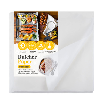 NACHLYNN 70 Pieces White Butcher Paper for Sublimation 12 x 12 inch ...