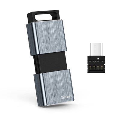 USB 3.0 Flash Drive 128GB, Techkey F90 Pen Drive High Speed Thumb Drive ...