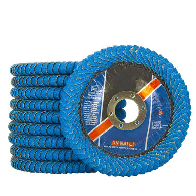 SI FANG 5 Pack Curve Flap Discs 4 1/2inch for Angle Grinder, High ...