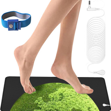 Grounding Universal Mat Kit Earthing Pad (10.2"x 26.7") for Healthy ...