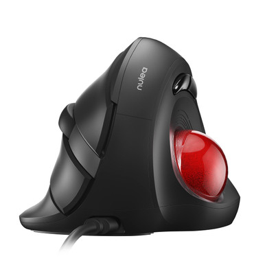 Nulea Wired Trackball Mouse for Large Hand, Vertical Ergonomic Mouse ...