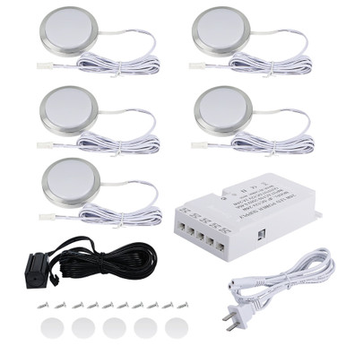 SinLoon LED Under Cabinet Lighting Kit, with 24 Watt Driver Standard ...
