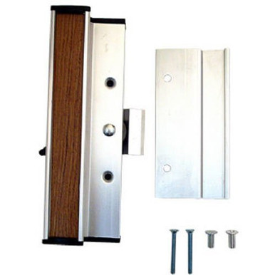 Slide-Co 14538 Sliding Door Handle Set, Aluminum - Warehousesoverstock
