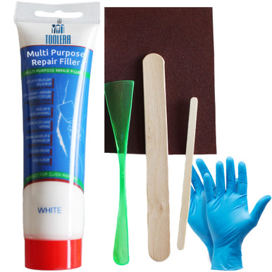 Quartz Countertop Chip Repair Kit (6 Pcs Set), Porcelain, Tile, Ceramic ...