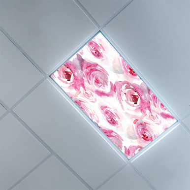 Fluorescent Light Covers for Ceiling Light Diffuser Panels-Romantic ...