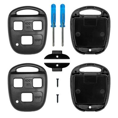 Msyuusr Replacement Keyless Entry Remote Control Key Fob Shell Case ...