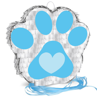 Dog Paw Pinata Small Dog Paw Pinata Themed Birthday Party Supplies ...