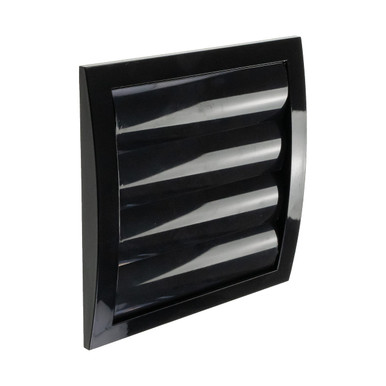 Vent Systems 6'' Inch Black Air Vent Cover, Dryer Vents and Bathroom ...