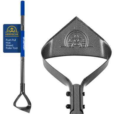 Hermsche Hula Hoe Garden Hoes for Weeding Long Handle Garden Hoe Push ...