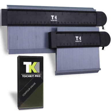 TOCHKIT PRO - 2 in 1 Contour Gauge - Angle Measuring Tool - Super Gauge ...
