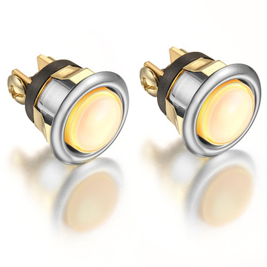 2 Pack Lighted Doorbell Button Replacement, Easy to Install Wired ...