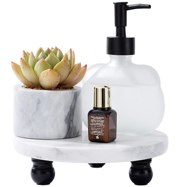 FasolaHome Decorative Marble Riser For Display, Cute Home, Bathroom ...