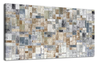 Large Abstract Canvas Wall Art for Living Room Wall Decor Geometric ...