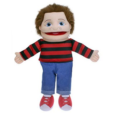 The Puppet Company Small Sized Puppet Buddies Boy Hand Puppet - Light ...