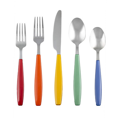 Fiesta Jamboree Multi-Color 20-Piece Flatware Set, Service for Four ...