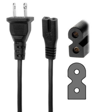 FitPow AC Power Cord Outlet Socket Cable Plug Lead for Emerson PD6810 ...