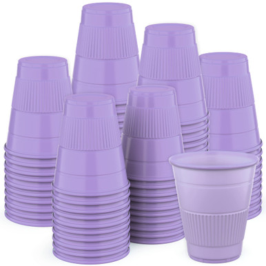 Pruvade Disposable Dental Cups |1000 Pack| 5 oz Purple Plastic Cups ...