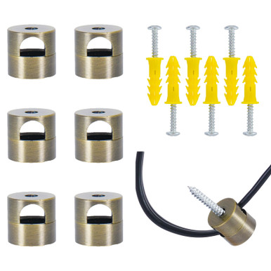 AdiyZ Swag Hooks for Ceiling Hanging - 6 Pack Ceiling Hooks for Hanging ...