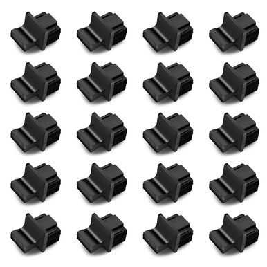RJ45 Dust Cover Cap Ethernet Port Plugs Network Switch Port Protector ...