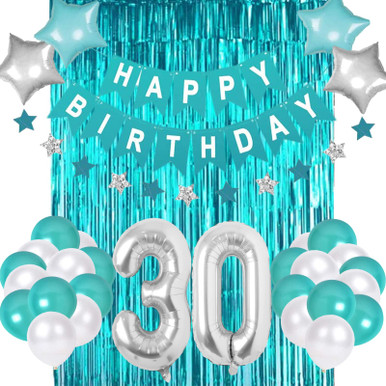 30th Birthday Decorations Supplies for Women, Happy 30th Birthday ...