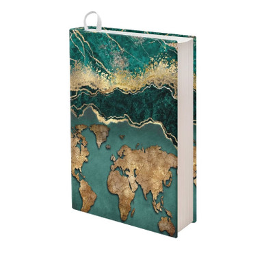 Upetstory World Map Book Cover for Large Textbook Hardcover Storybooks ...