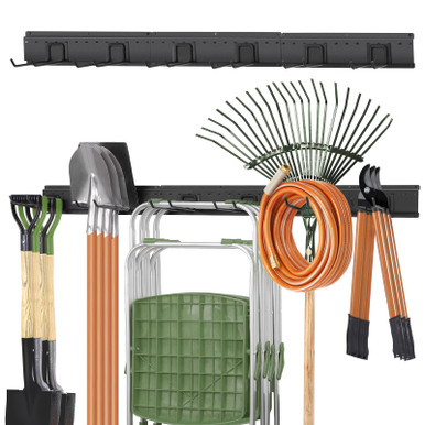 Fogein Garage Garden Tool Organizer Wall Mount,Garage Organization and ...