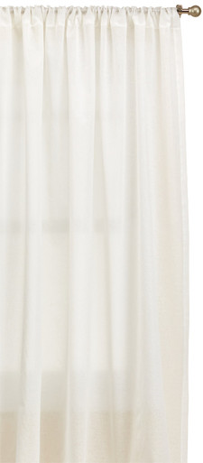 Thermasheer Weathershield Insulated Sheer Panel, 72 by 50-Inch, White ...