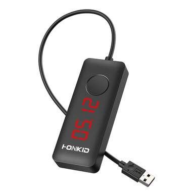 HONKID Mouse Jiggler USB with Countup Timer LCD, Mouse Mover Jiggler ...