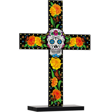 Thyle Day of The Dead Cross centerpieces for tables Wooden Mexican ...