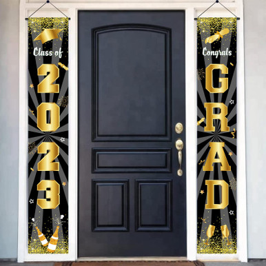 Chenkaiyang 2023 Graduation Banners,Large Congrats Grad Hanging Flags ...