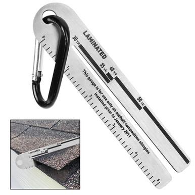 CenVen 4/09 Shingle Gauge, Measuring Tool for Roof Tiles, Shingle Gauge ...