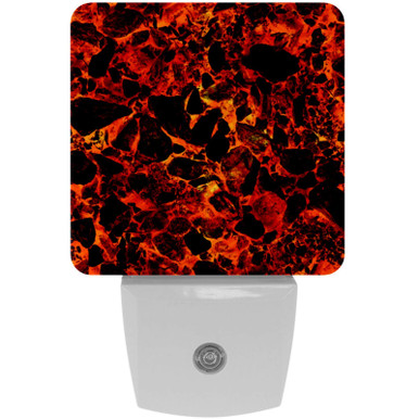 2 Pack Baby Night Lights Volcanic Lava Surface Magma Texture Plug into ...