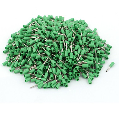 uxcell E0508 22 AWG Insulated Pin Crimp End Terminal Wire Ferrules with ...