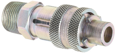 Dixon QM43 Plated Steel Dix-Lock Quick Acting Air Fitting, Socket, 1/2 ...