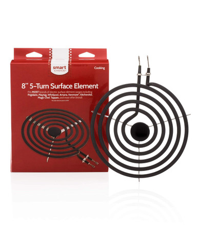 Smart Choice 8-Inch 5-Turn Electric Stove Burner Replacement Surface ...