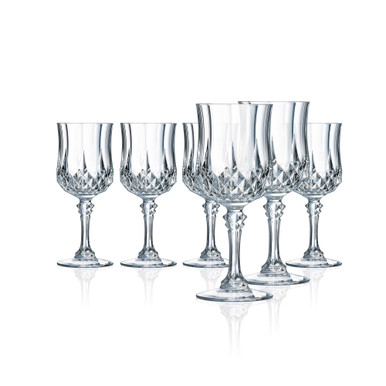 Cristal D'Arques Longchamp 2 Ounce Cordial Glass, Set of 6, 6 Count ...