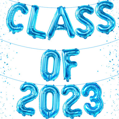 KatchOn, Blue Class of 2023 Balloons - 16 Inch, Graduation Balloons ...