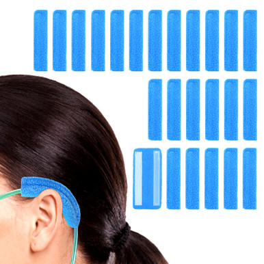 NATAKU 24 Pack Nasal Cannula Ear Cushions Soft Oxygen Ear Protectors ...