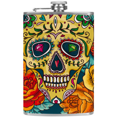 Leather Pocket Flagon Whiskey Flask with Handsel Funnel for Camping ...