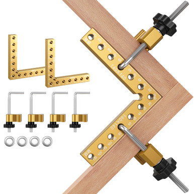 Kolvoii Right Angle Clamp, 2 Pack 90 Degree Positioning Clamping Square ...