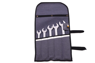 Extra Large Wrench Roll Up Pouch & Tool Organizer Bag Handmade 16 Oz ...