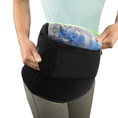 NatraCure Hot or Cold Hip and Lower Back Pain Relief Wrap for Lumbar ...