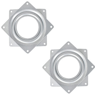 2 Pcs Lazy Susan Base 4" Heavy Duty Ball Bearing Rotating Tray 360 ...