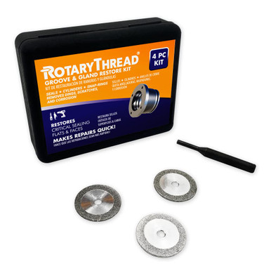 Groove and Gland Thread Repair Tool, File, Chase, Restore and Clean ...